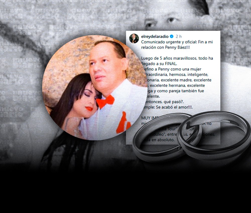 Comunicador Franklin Mirabal anuncia el fin de su relación con Penny ...
